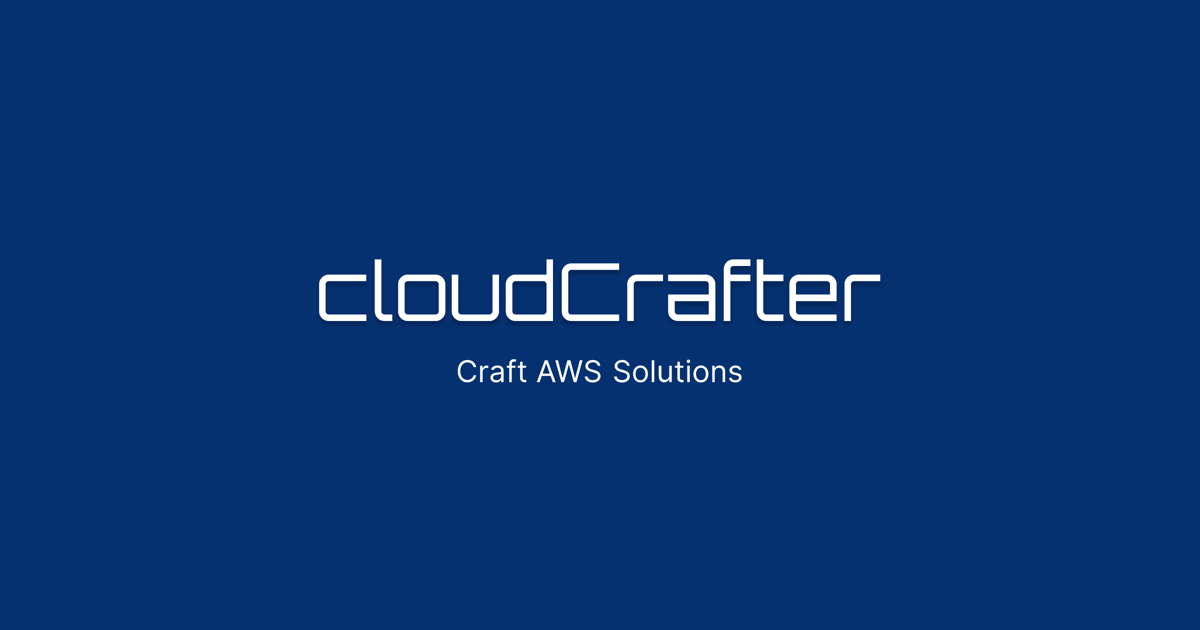Cloud Crafter | Craft smart Solutions